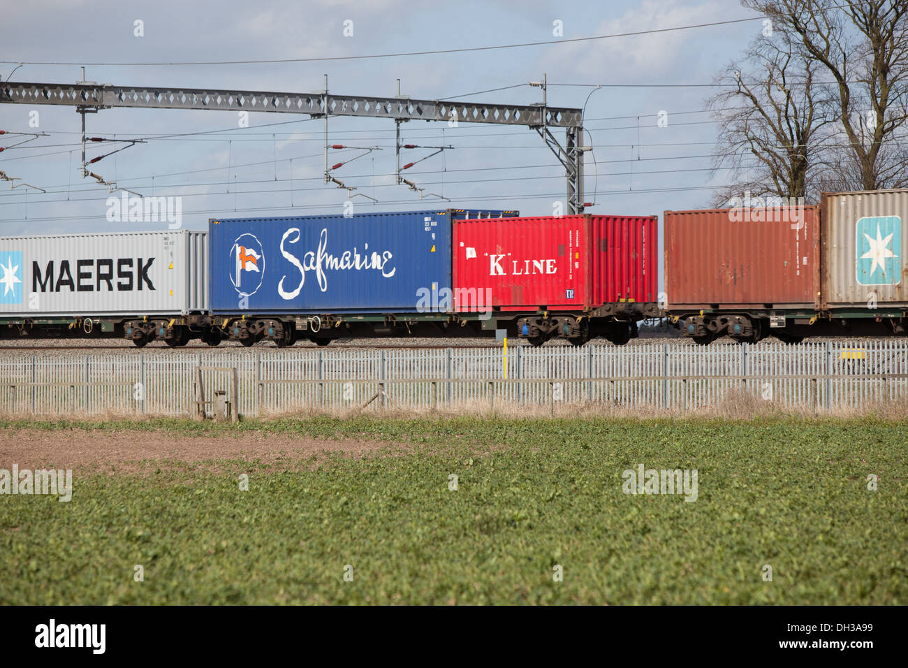 Intermodal bulk goods transportation infrastructure electrified ...