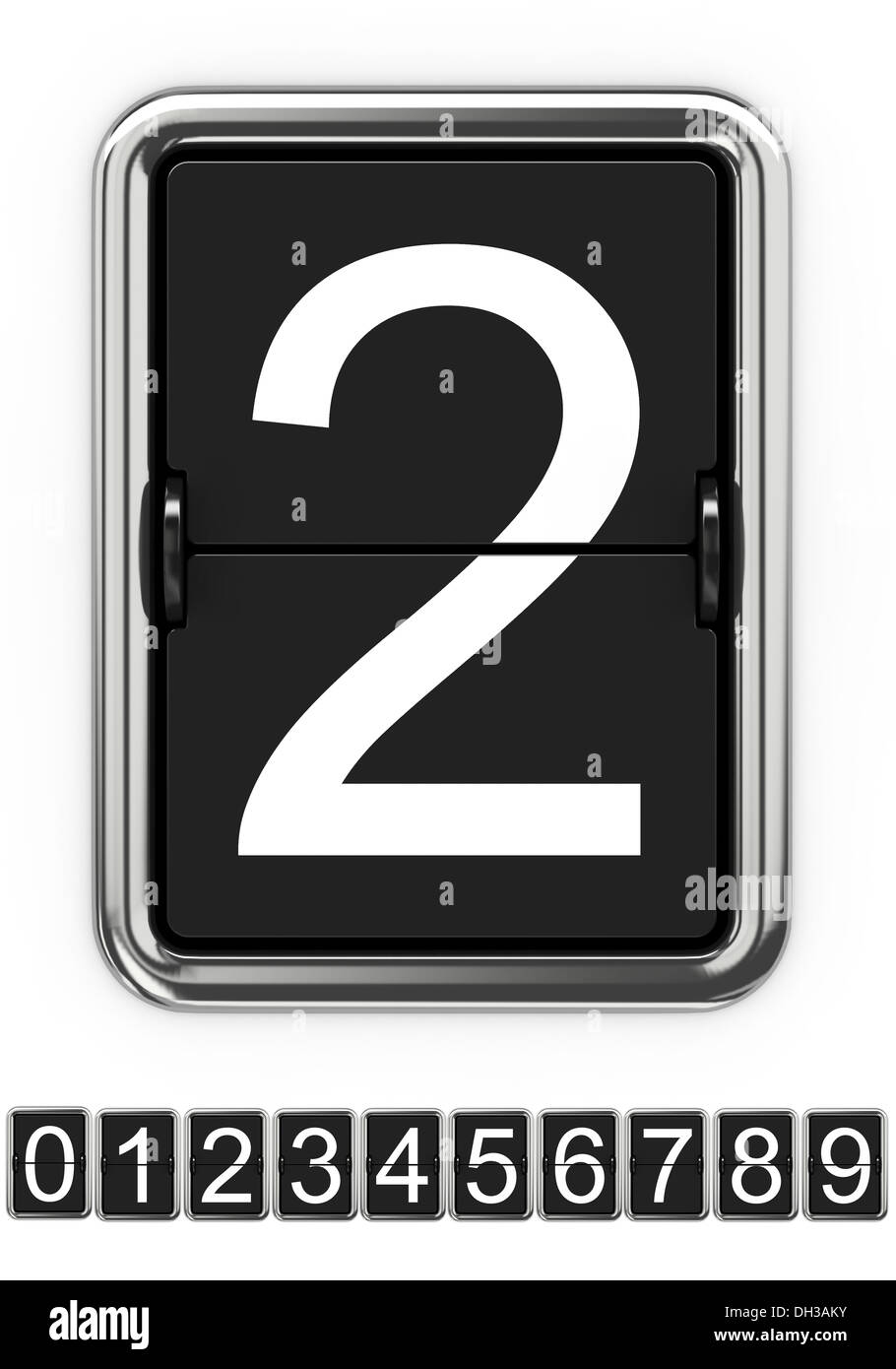 Mechanical flip Cut Out Stock Images & Pictures - Alamy