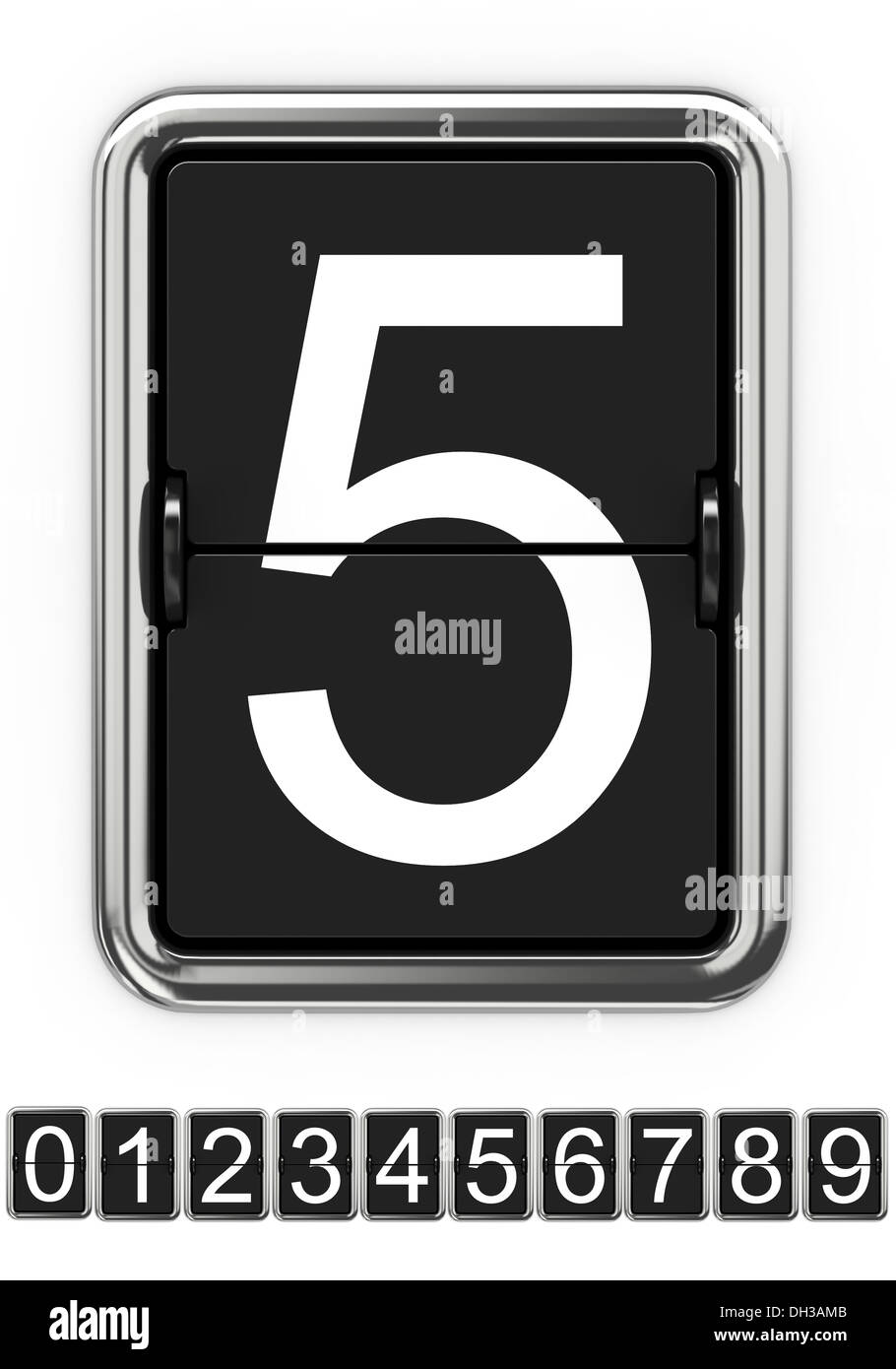 Mechanical flip Cut Out Stock Images & Pictures - Alamy