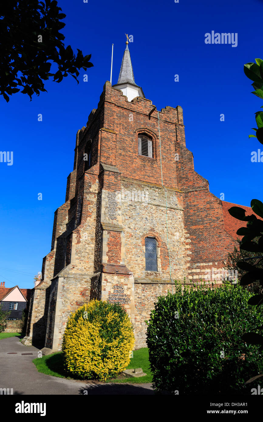 maldon church essex england Stock Photo - Alamy