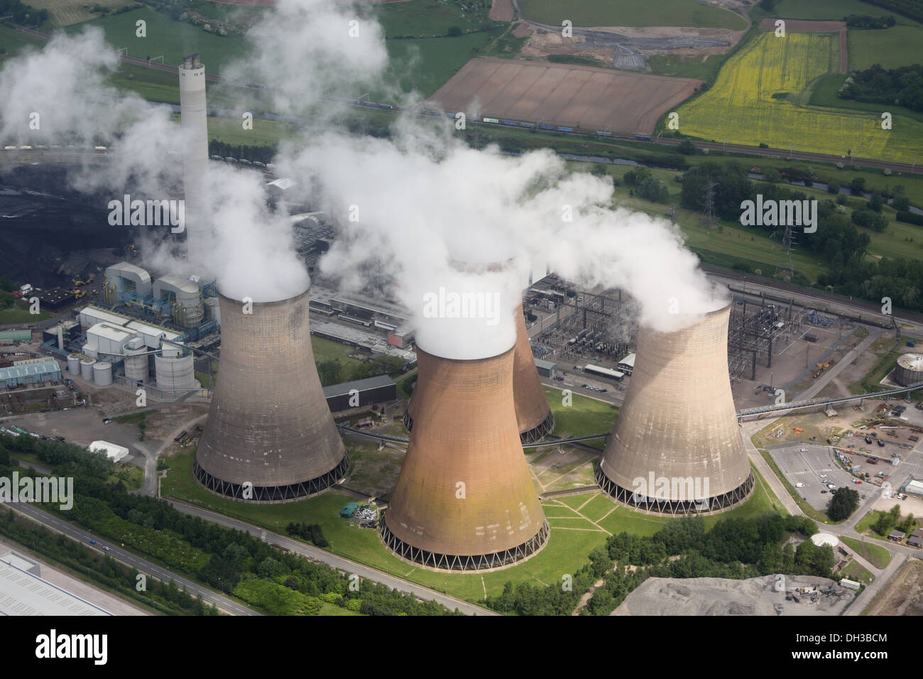 Rugeley Power Station Stock Photo - Alamy