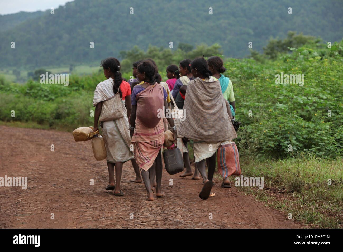 Indian women walking road traditional hi-res stock photography and ...