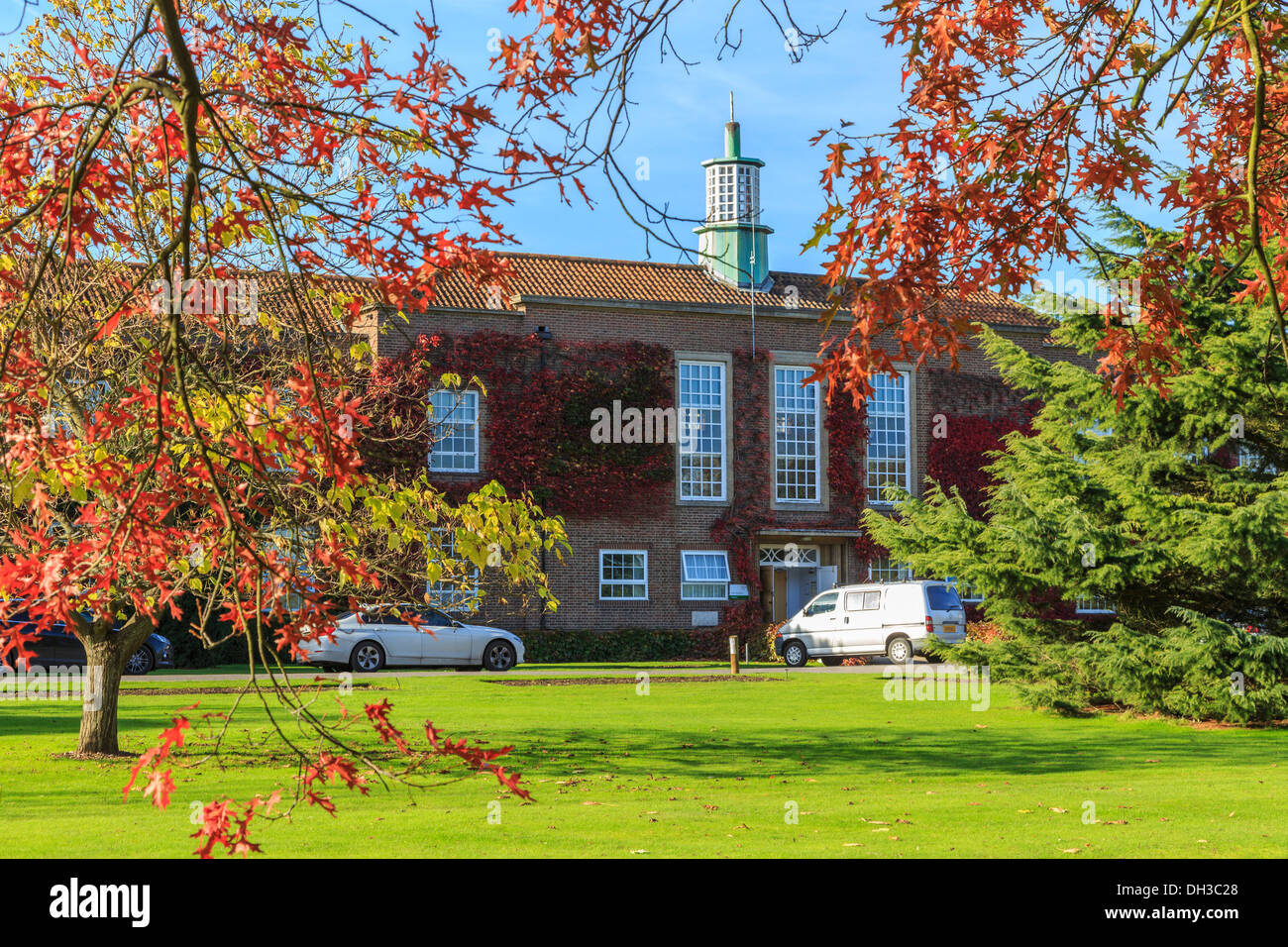writtle college formally agricultural college nr chelmsford essex Stock ...