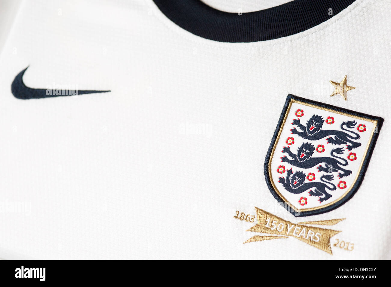 England Footbal Badge Stock Photo - Alamy