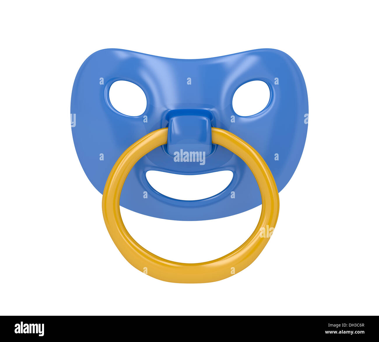 Pacifier isolated on a white background Stock Photo - Alamy