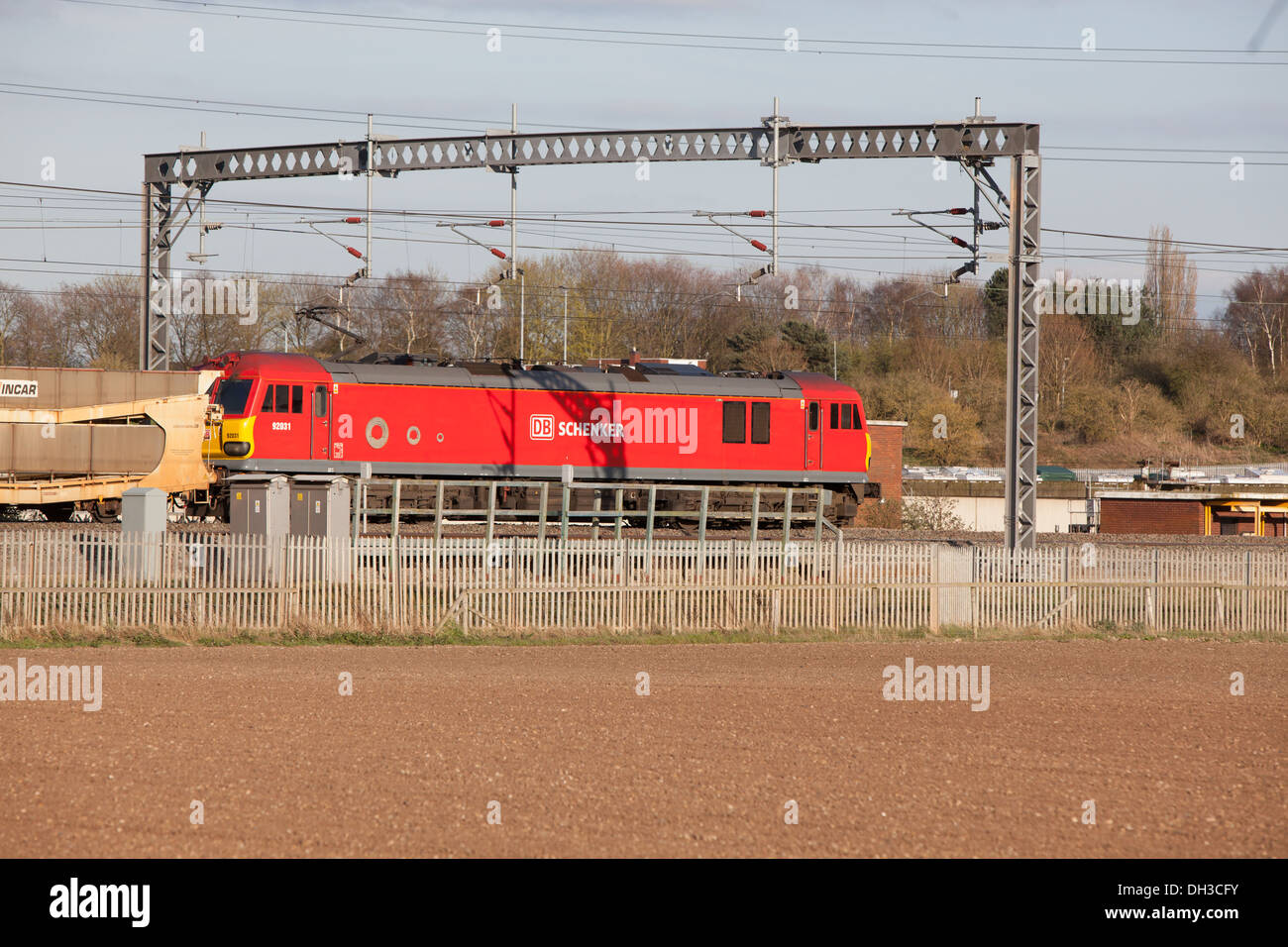 Intermodal bulk goods transportation infrastructure electrified ...