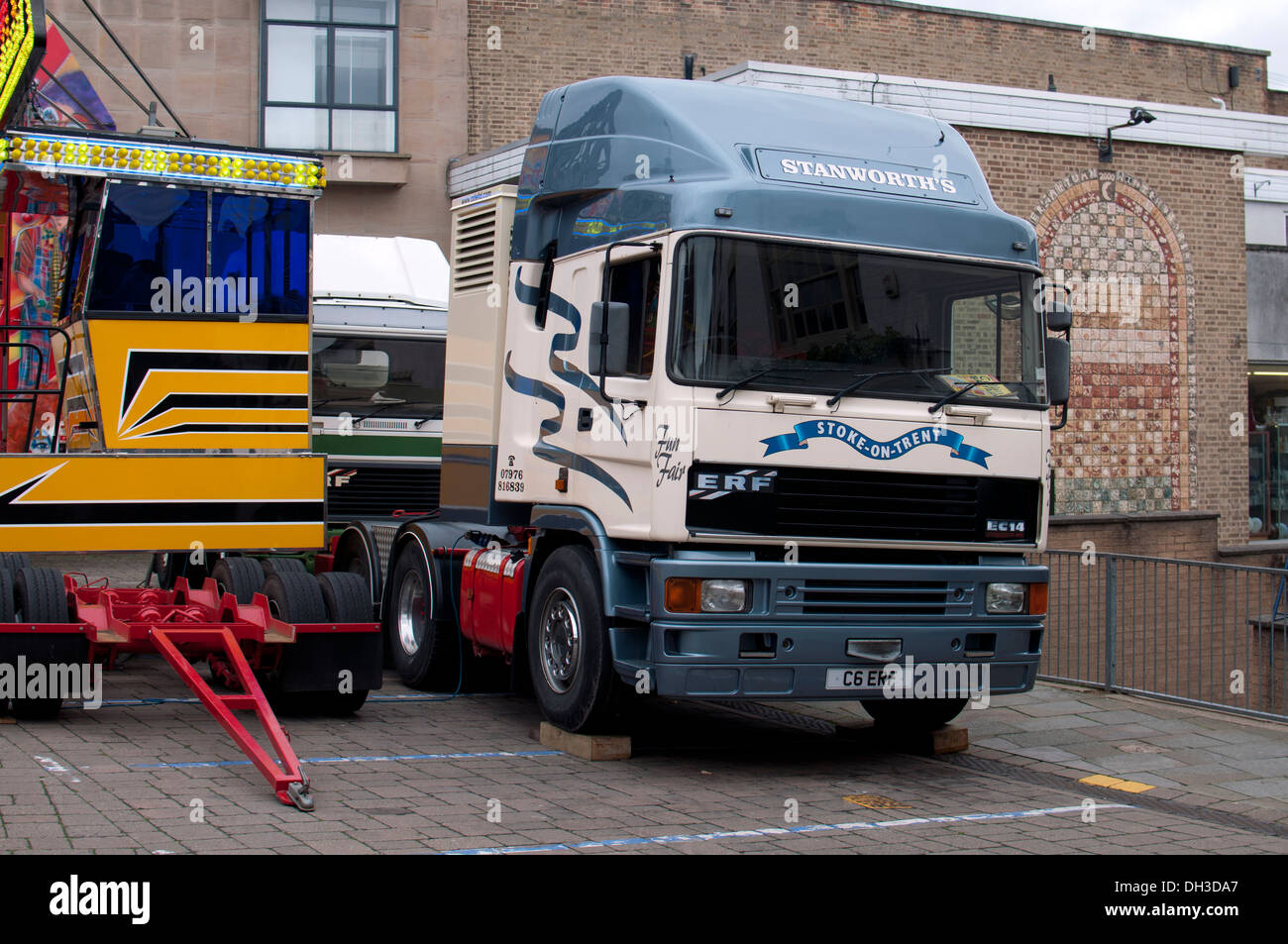 Fairground lorry hi-res stock photography and images - Alamy