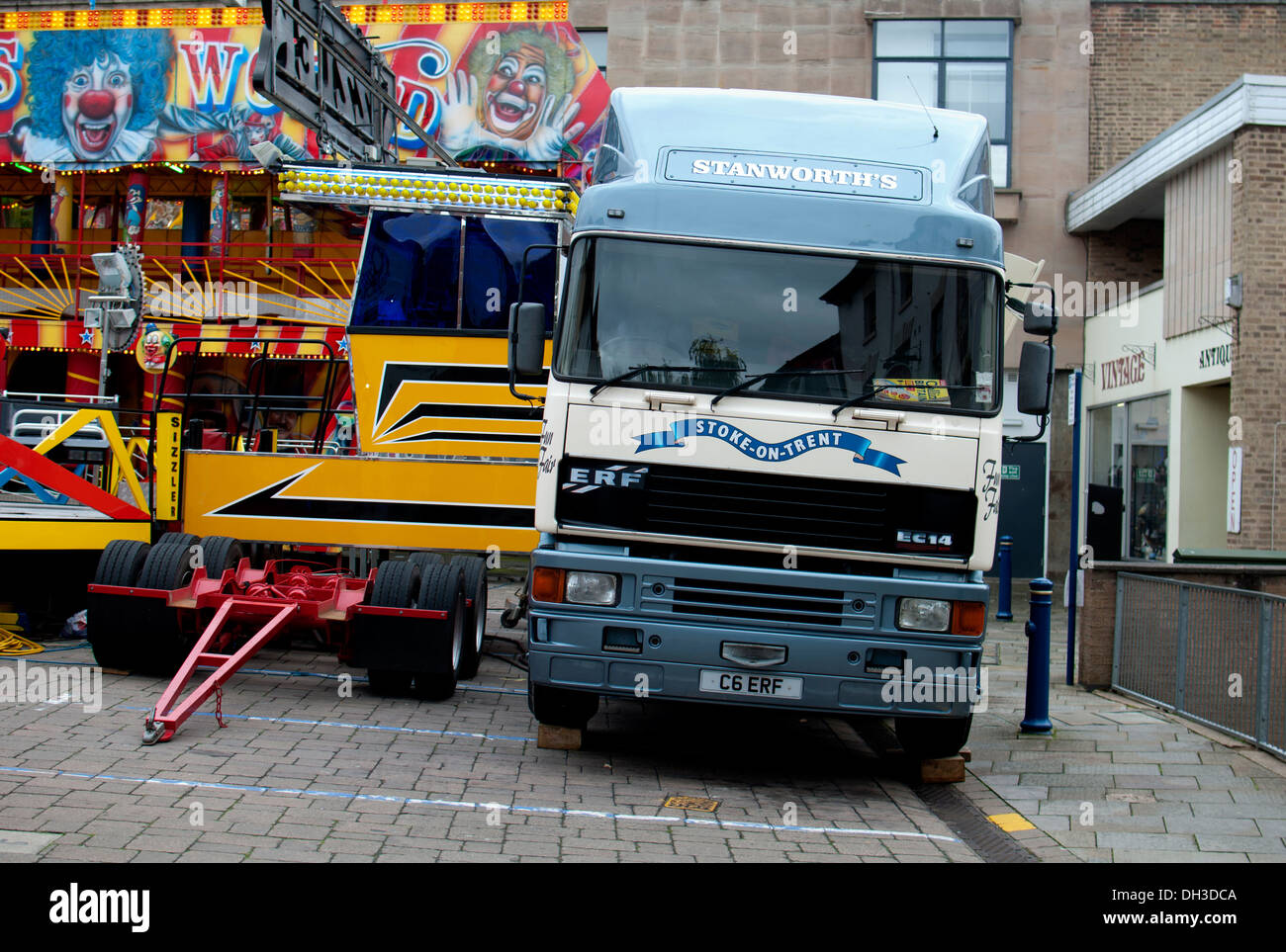 Fairground lorry hi-res stock photography and images - Alamy