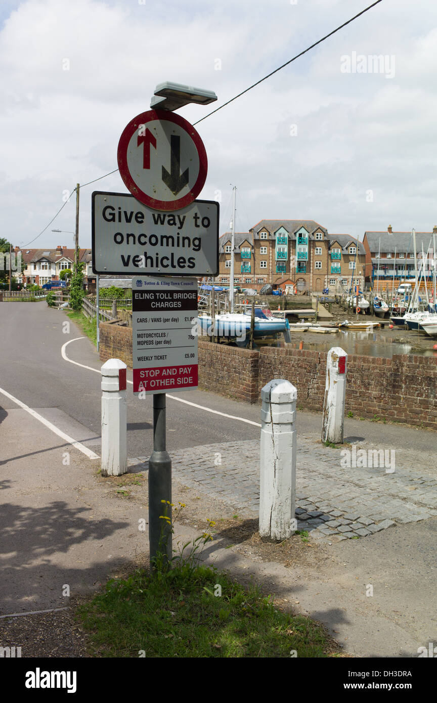 The oldest surviving medieval toll bridge at Eling Totton Southampton ...
