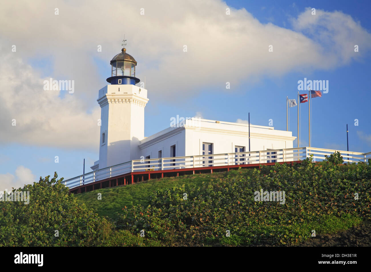 Los Morrillos Lighthouse (1898), Arecibo, Puerto Rico Stock Photo - Alamy