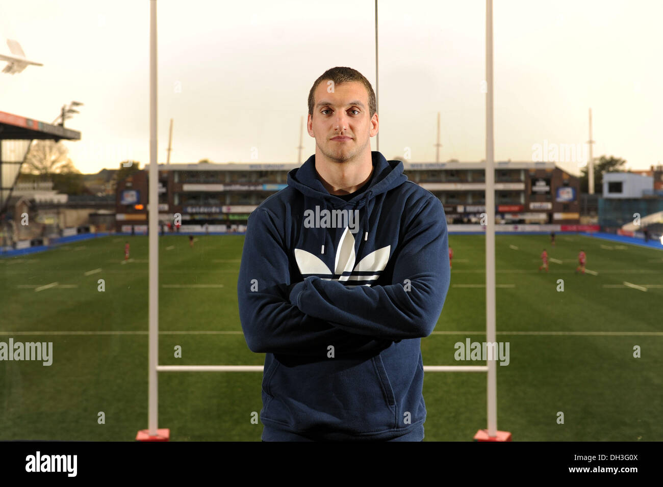 Cardiff, Wales, UK. October 30. Wales rugby captain Sam Warburton ...