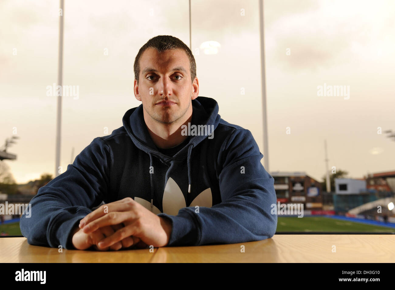 Cardiff, Wales, UK. October 30. Wales rugby captain Sam Warburton ...