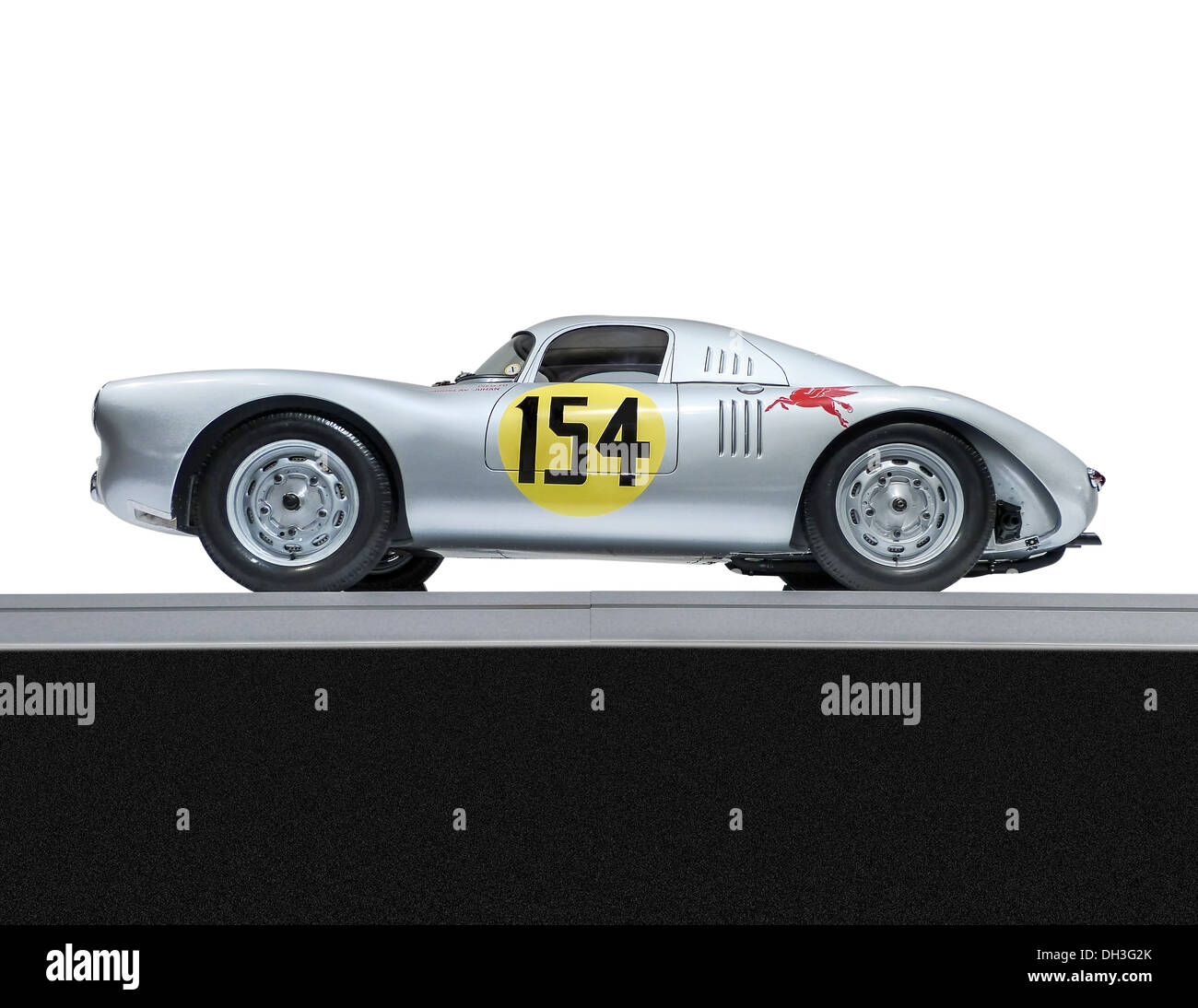 A side on view 1953 Porsche Type 550 Prototype. The Mexico Road Racer ...