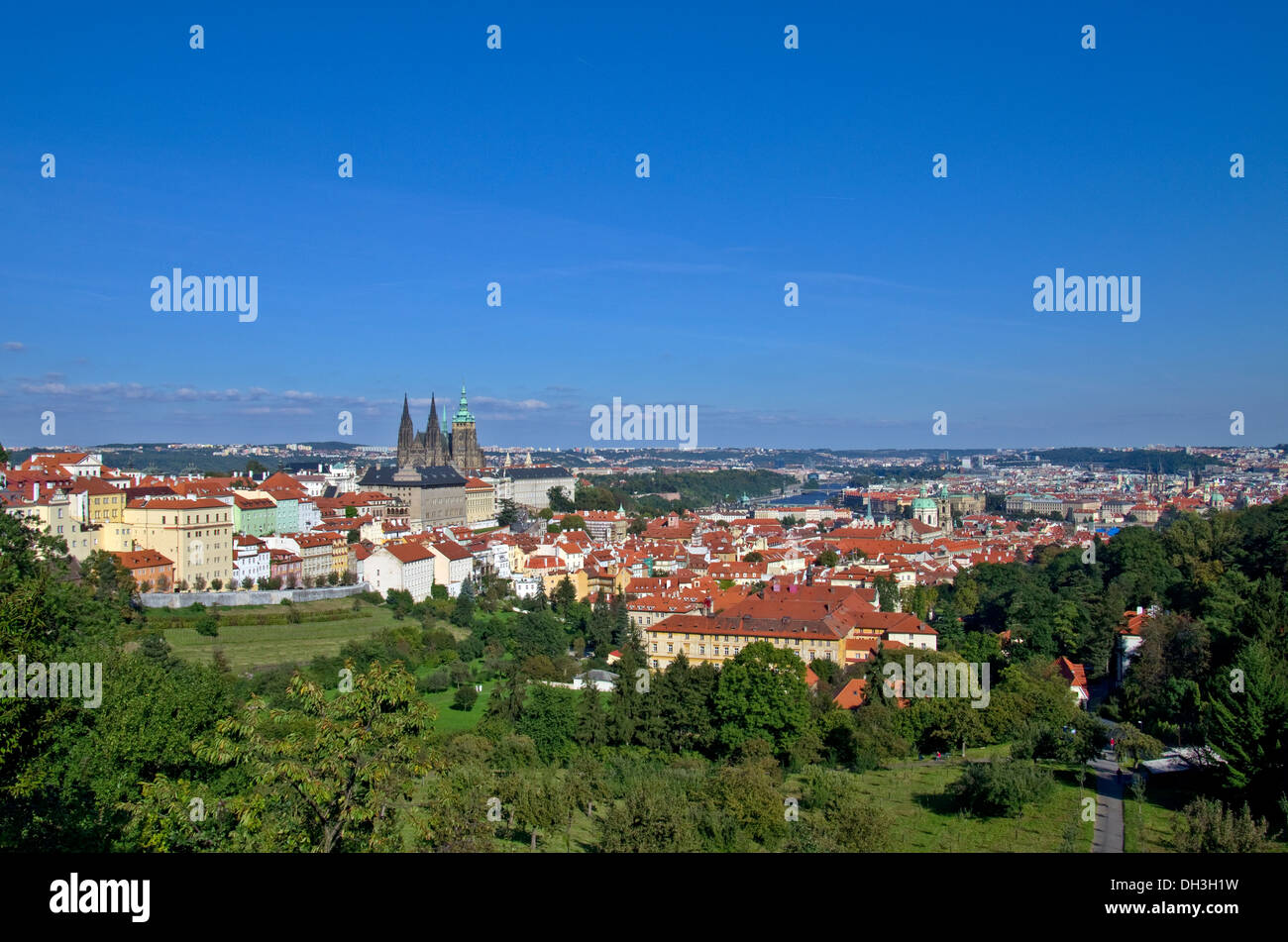 The capital city of Prague Czech Republic Stock Photo - Alamy