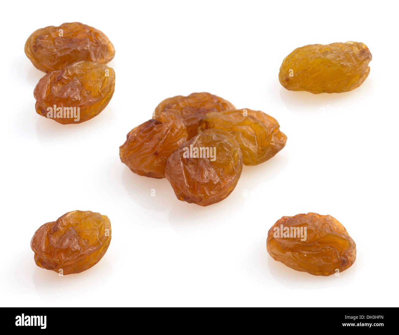 raisins fruit isolated on white background Stock Photo - Alamy