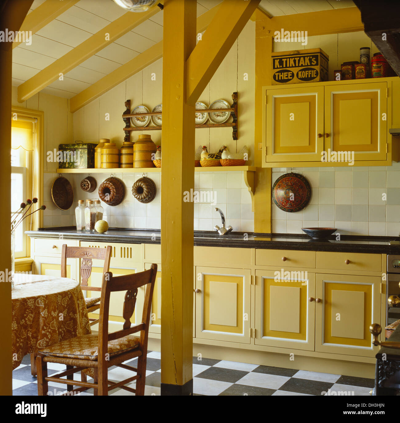 Yellow Country Kitchen