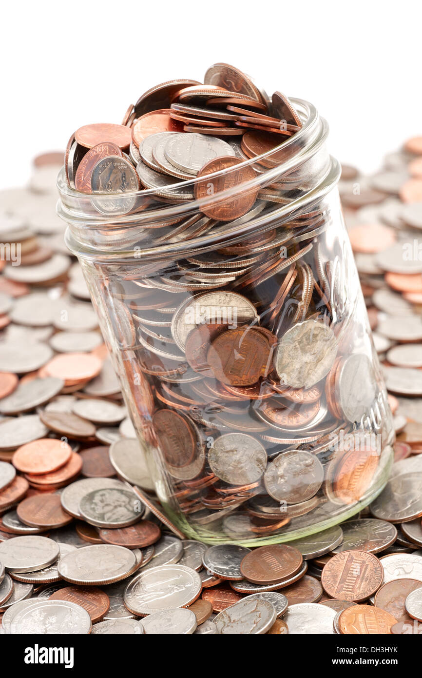 Mason Jar Money High Resolution Stock Photography and Images - Alamy