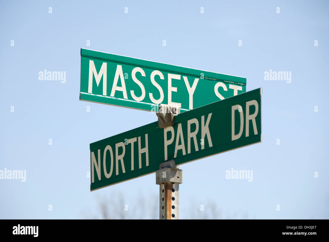 Map of massey hi-res stock photography and images - Alamy