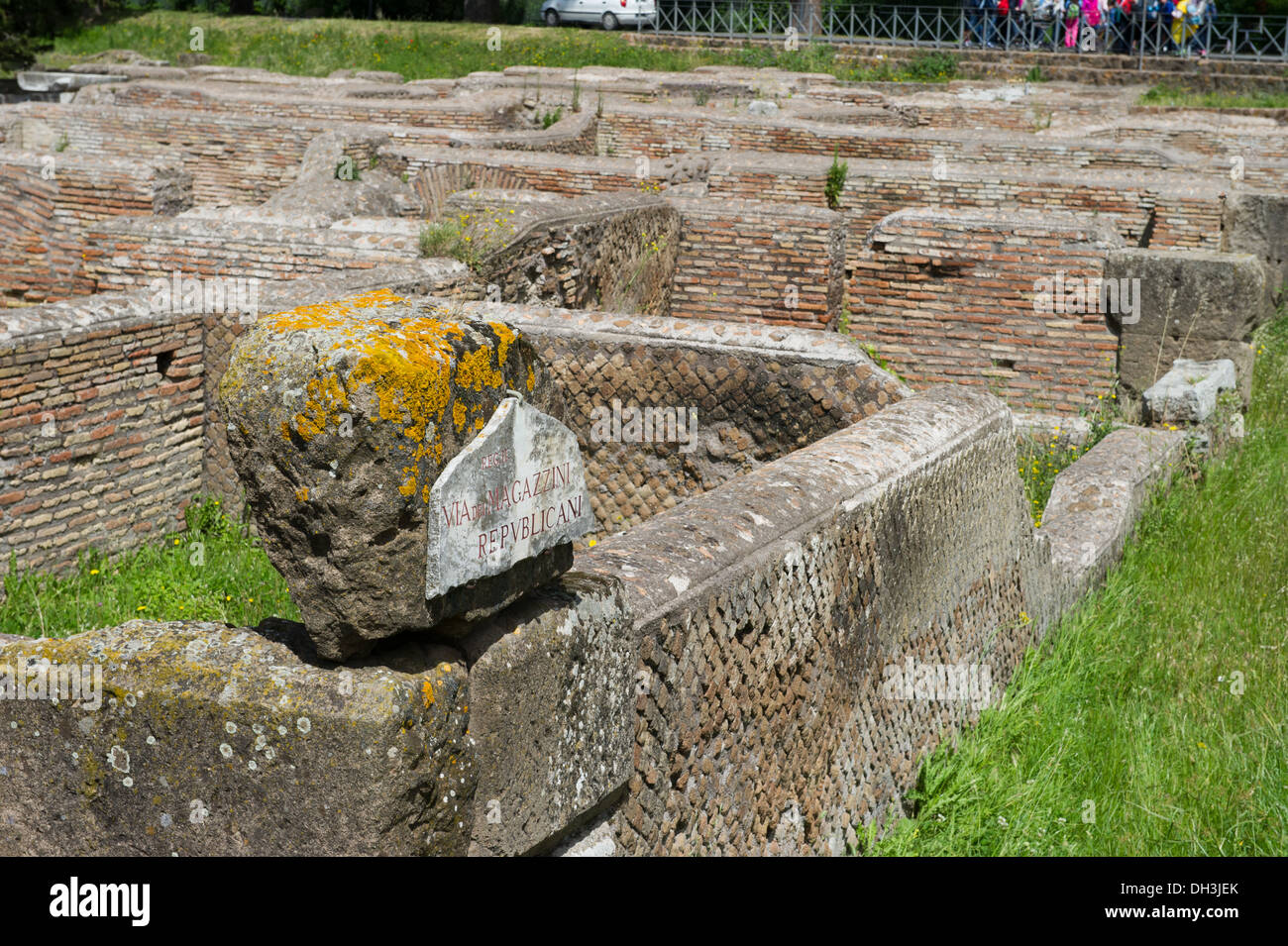 ancient, archeologic, Europa, Italy, Latium, Lazio, Ostia antica ...