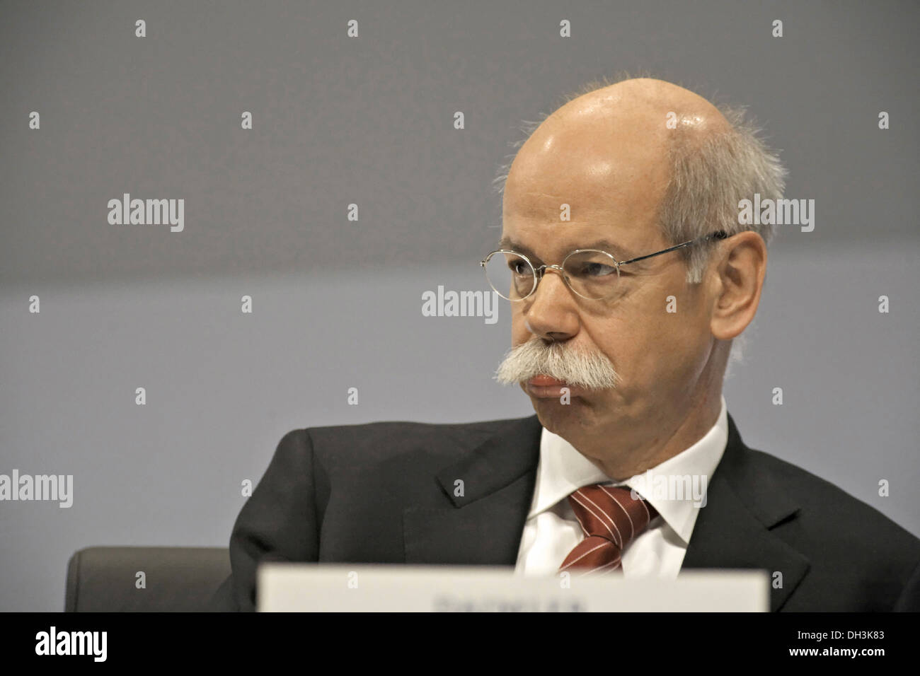 Dr. Dieter Zetsche, Chairman of the Board of Daimler AG, Head of ...