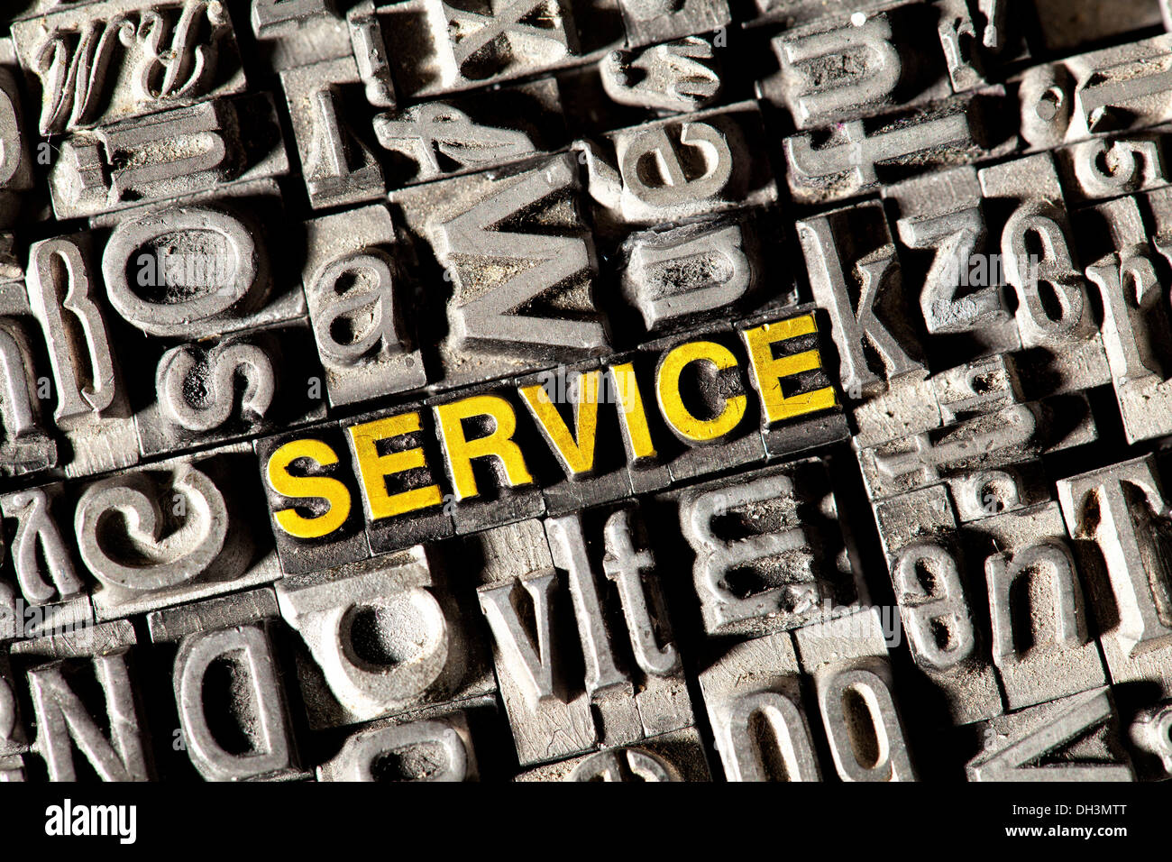 Service words hi-res stock photography and images - Alamy