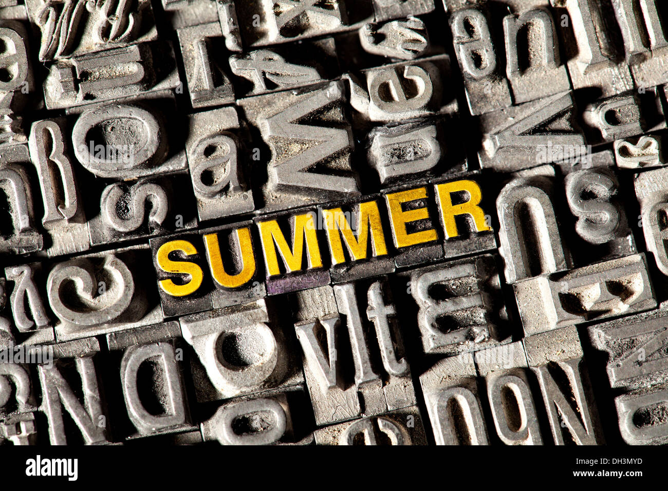 Word summer hi-res stock photography and images - Alamy
