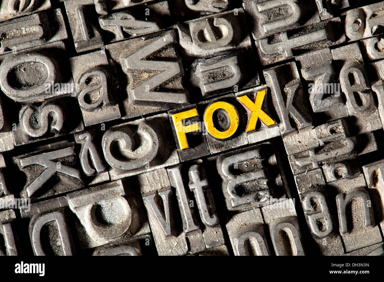 Fox letter hi-res stock photography and images - Alamy