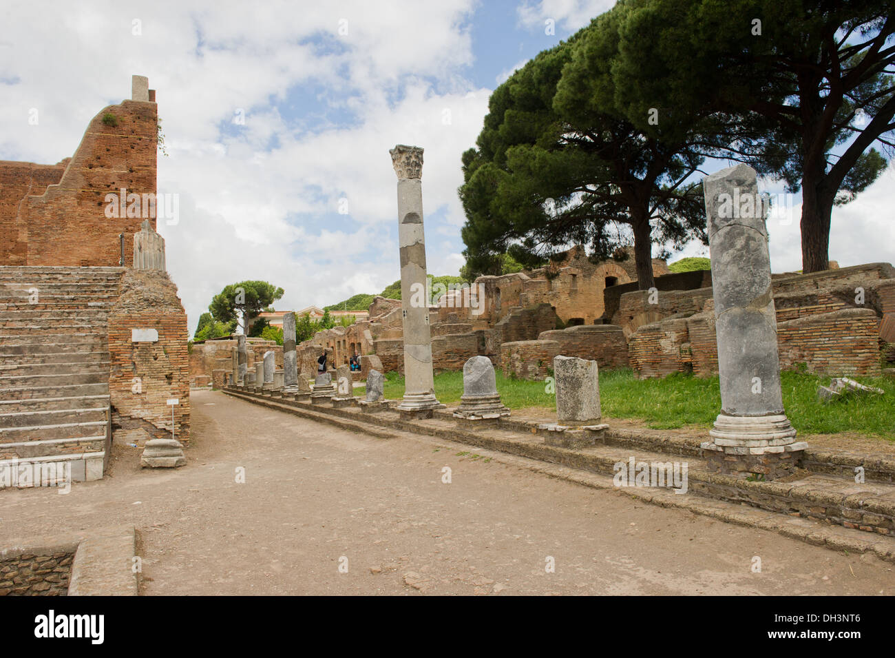 ancient, archeologic, Europa, Italy, Latium, Lazio, Ostia antica ...