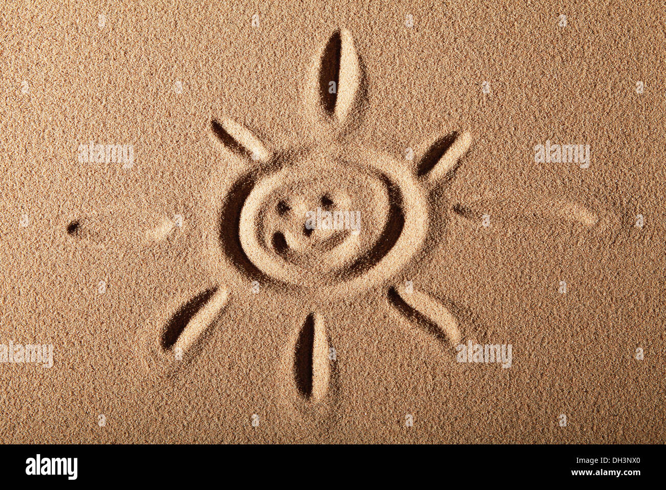 Painted sun face hi-res stock photography and images - Alamy