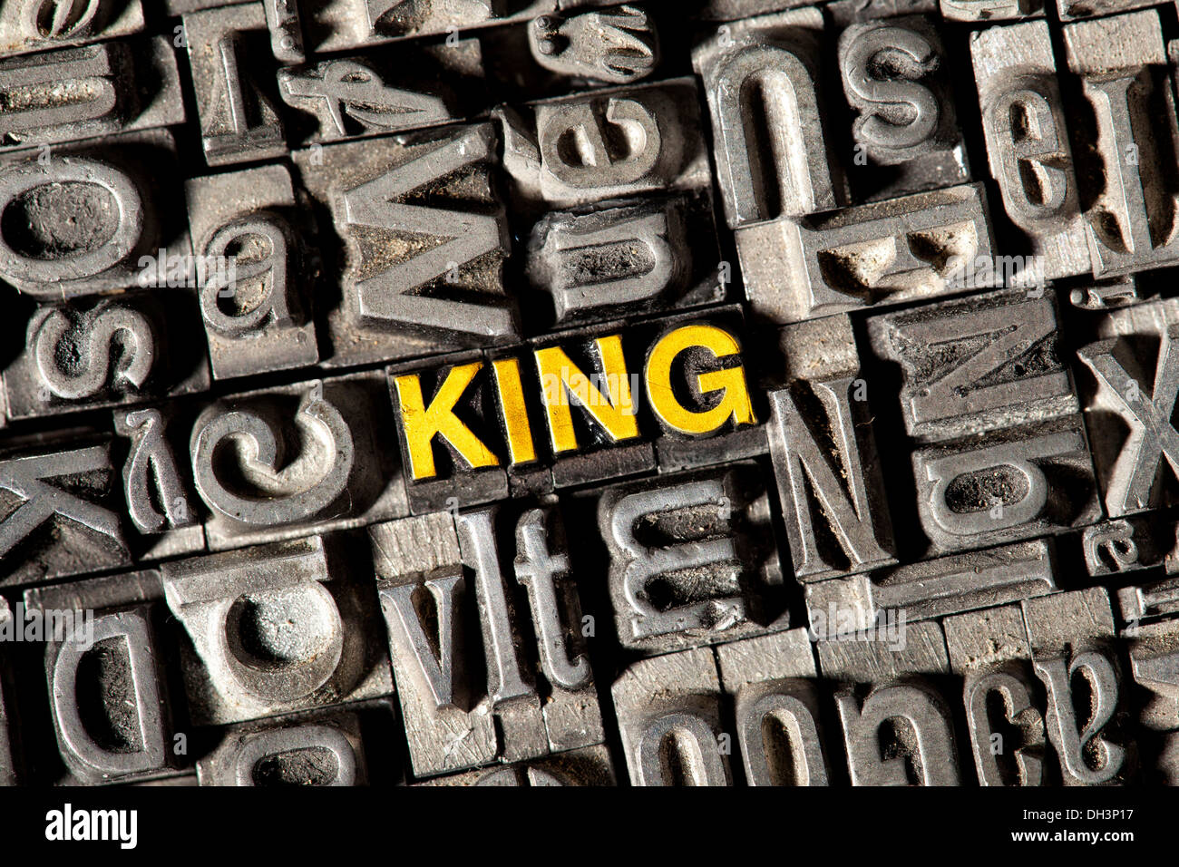Kings letters hi-res stock photography and images - Alamy