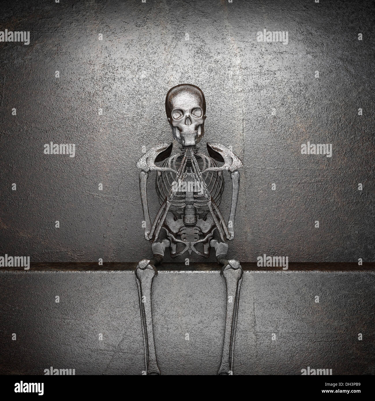 Light alloy skeleton hi-res stock photography and images - Alamy
