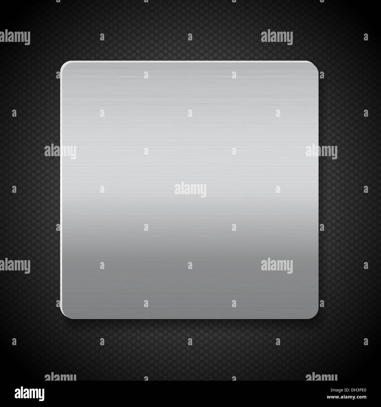 Brushed Metal Panel on a Black Texture Background Stock Photo - Alamy