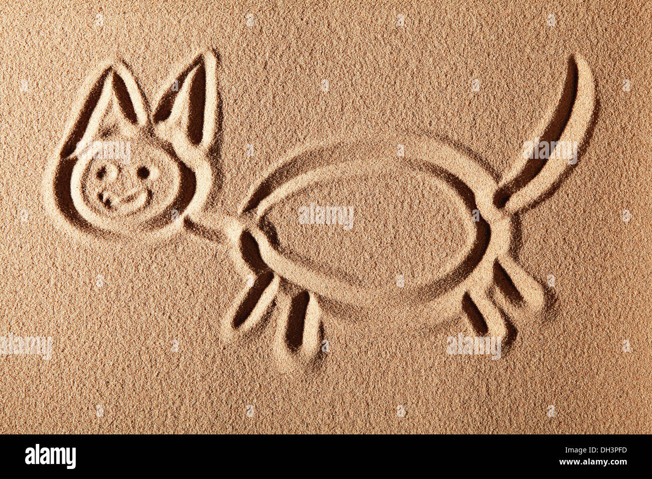 Drawing line in sand hi-res stock photography and images - Alamy