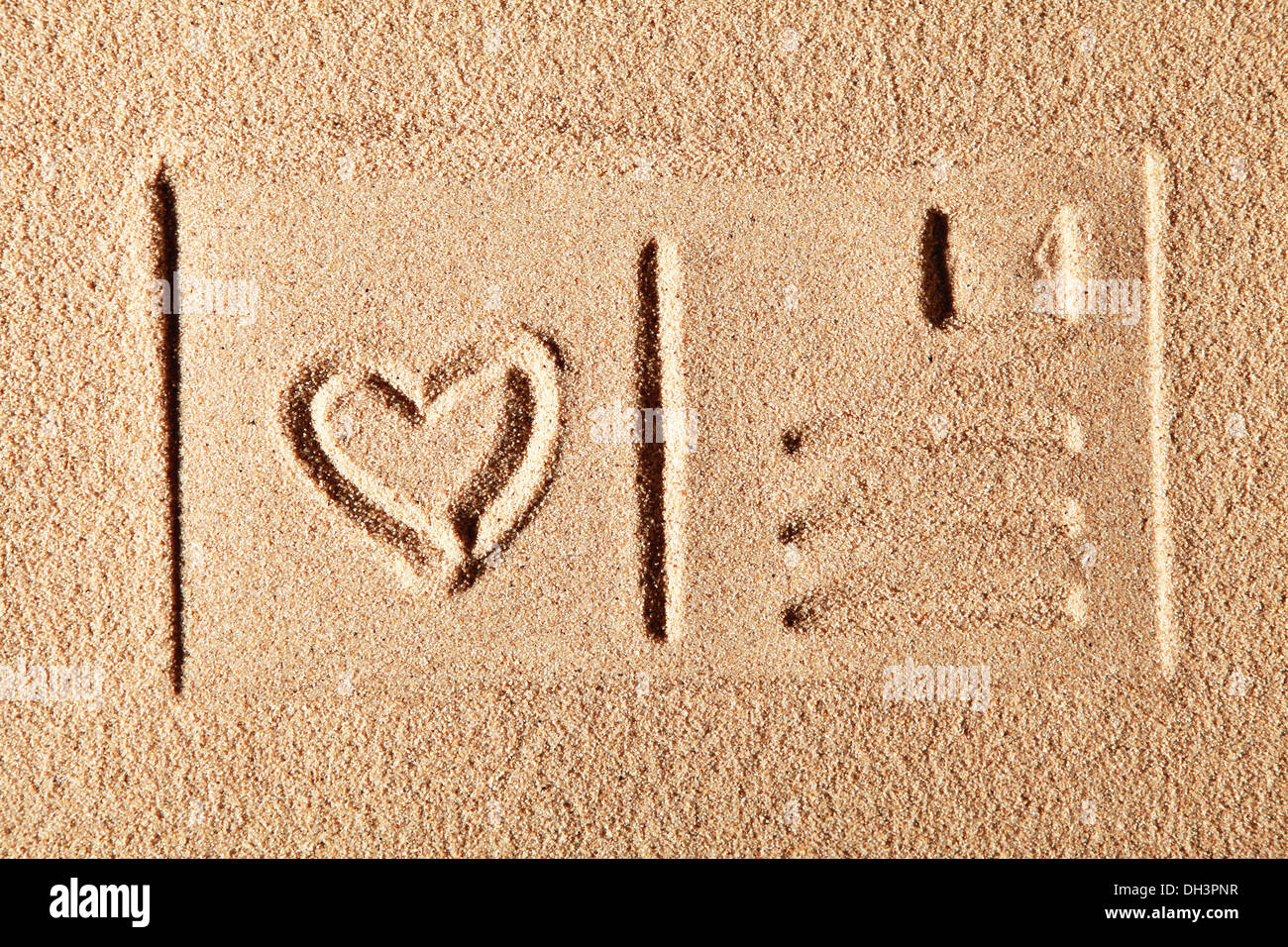 Postcard of a beach hi-res stock photography and images - Alamy