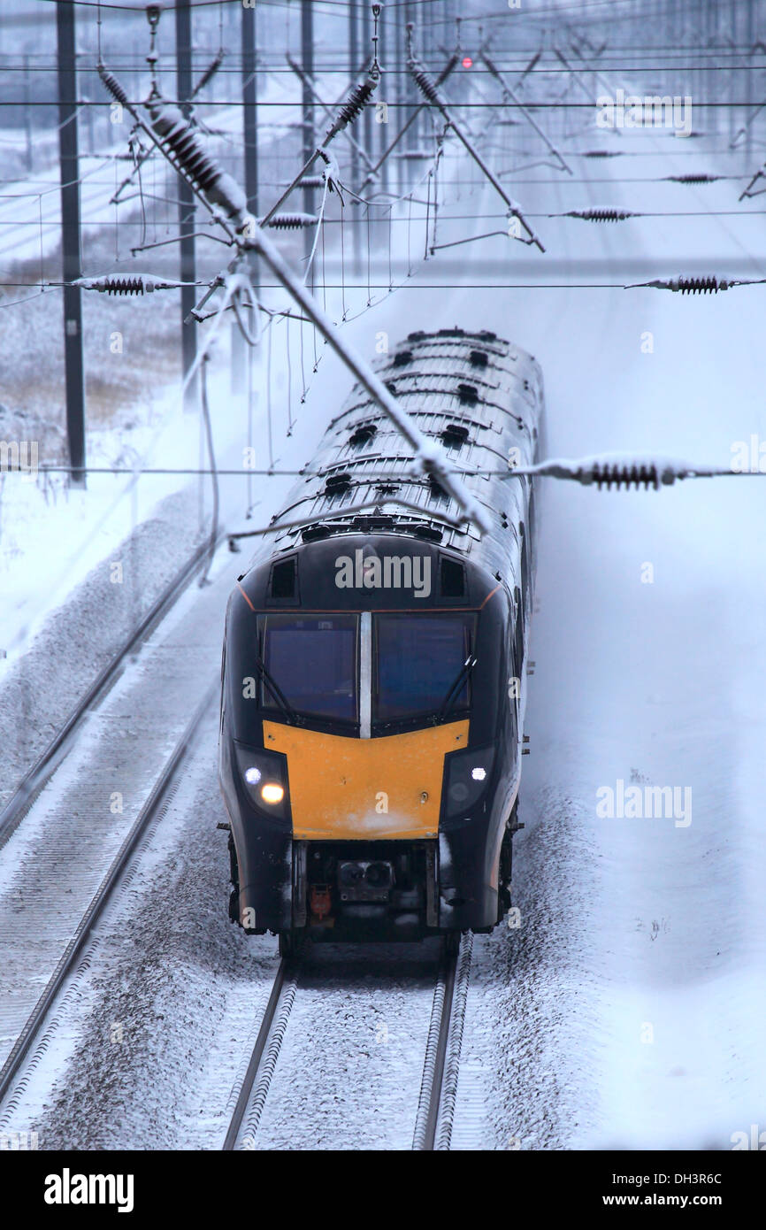 Zephyr train winter hi-res stock photography and images - Alamy