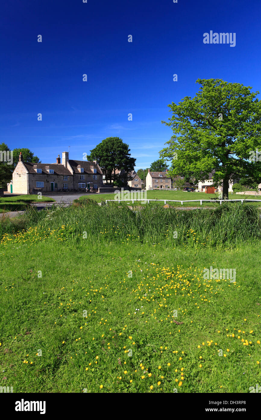 Summer view over barrowden village hi-res stock photography and images ...