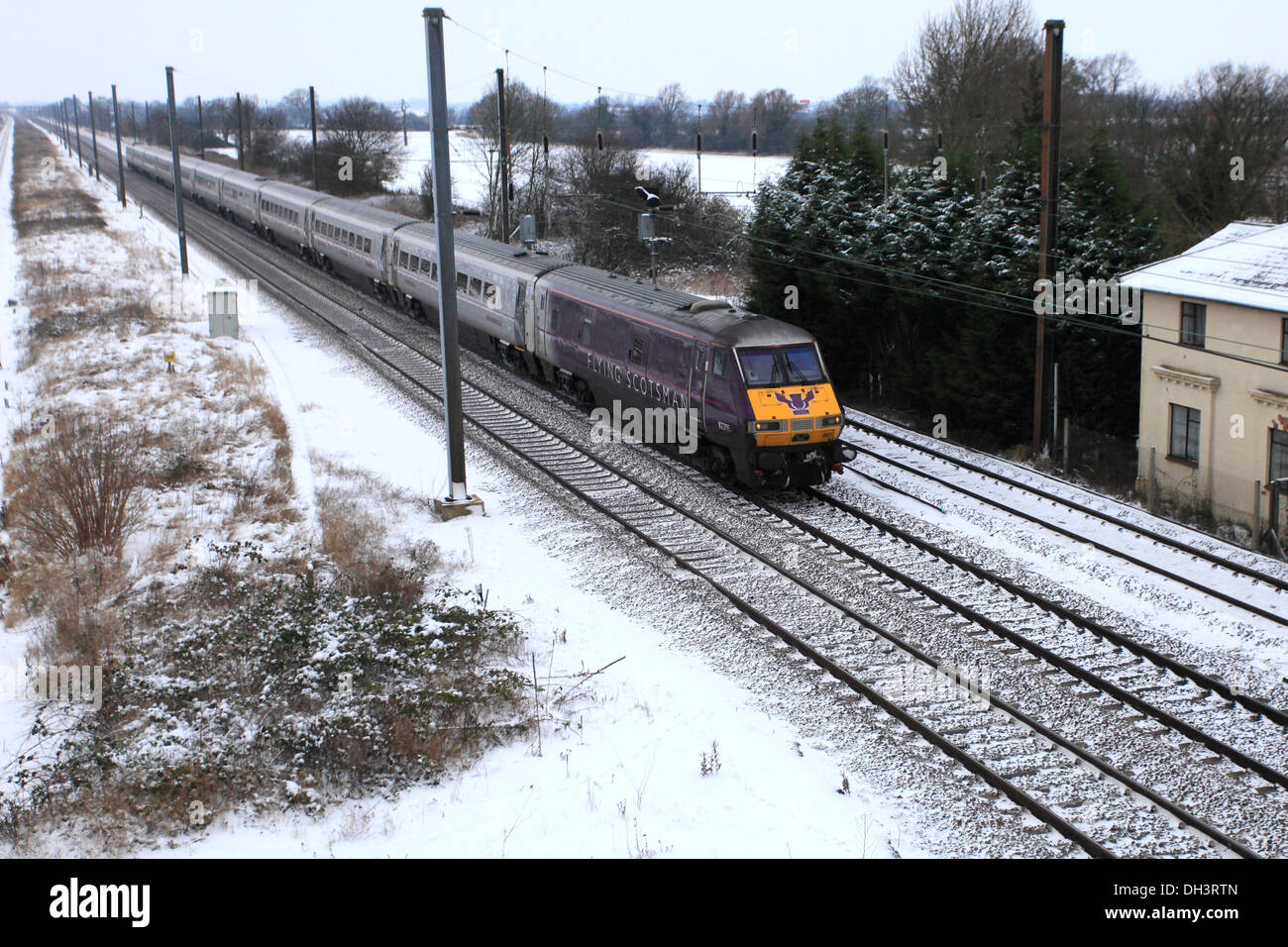East Coast Trains, 82205 DVT, Flying Scotsman, Electric Train, East ...