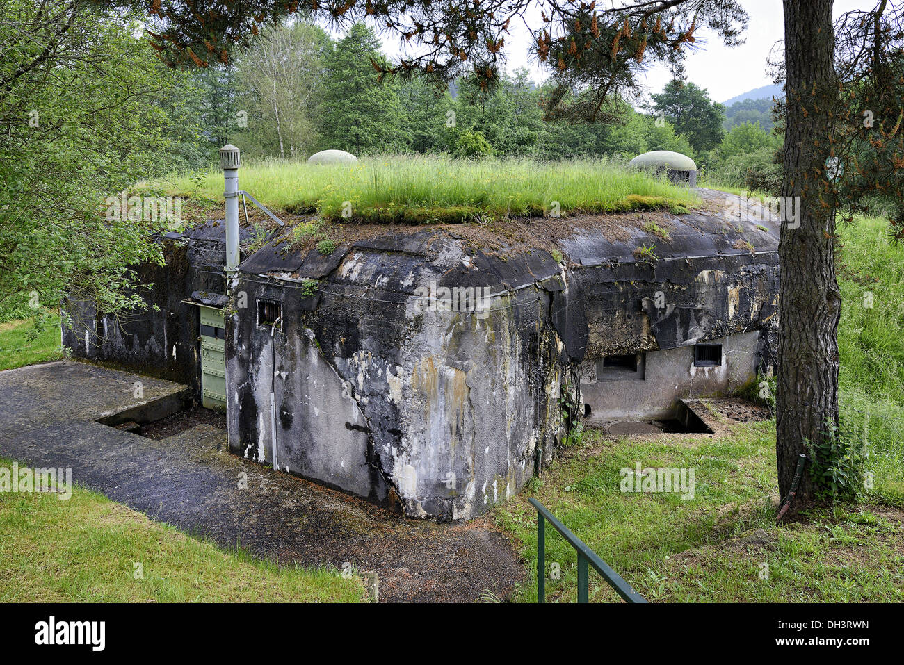 Dambach bunker, Maginot line Stock Photo - Alamy
