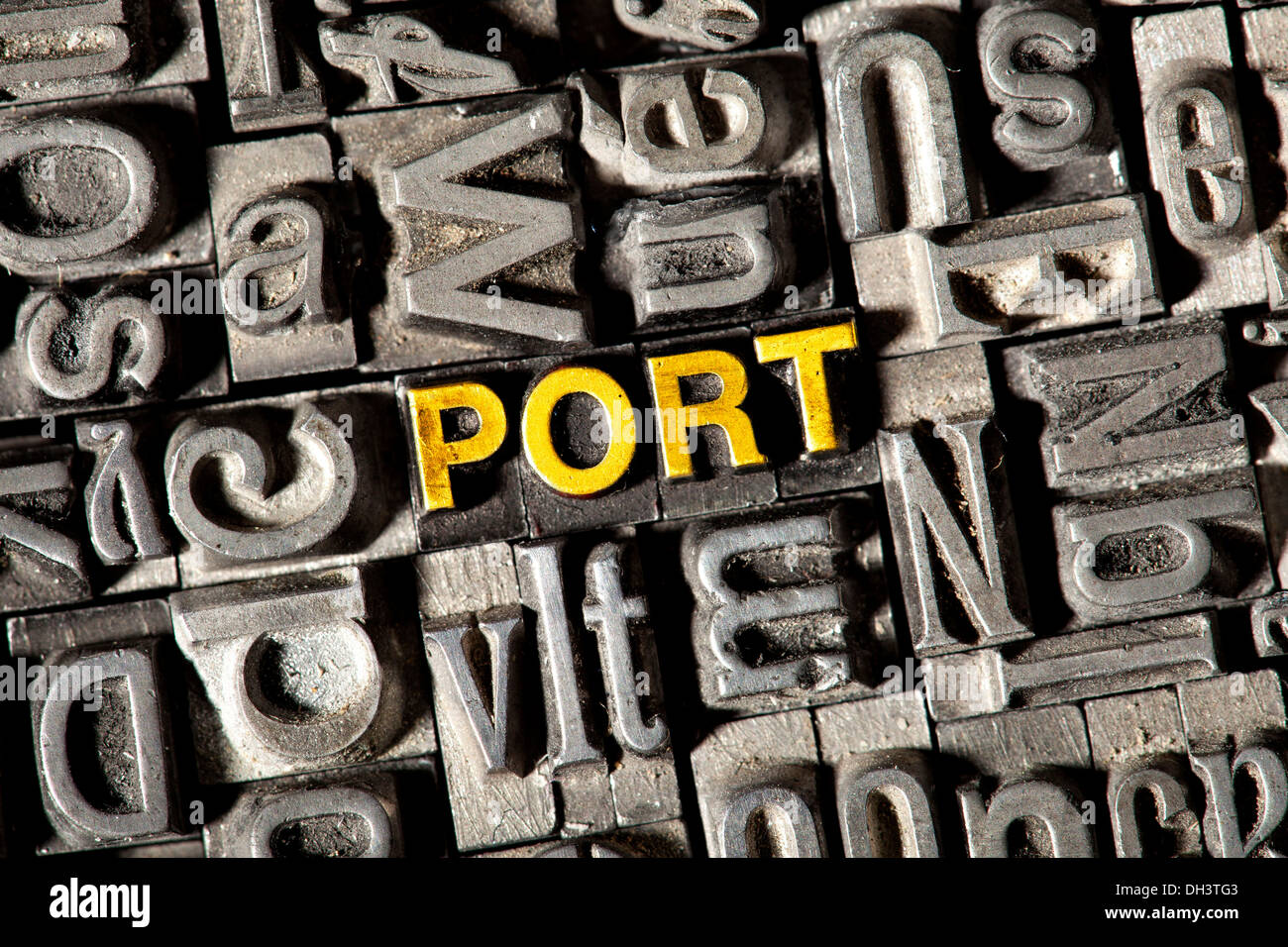 Old english port hi-res stock photography and images - Alamy