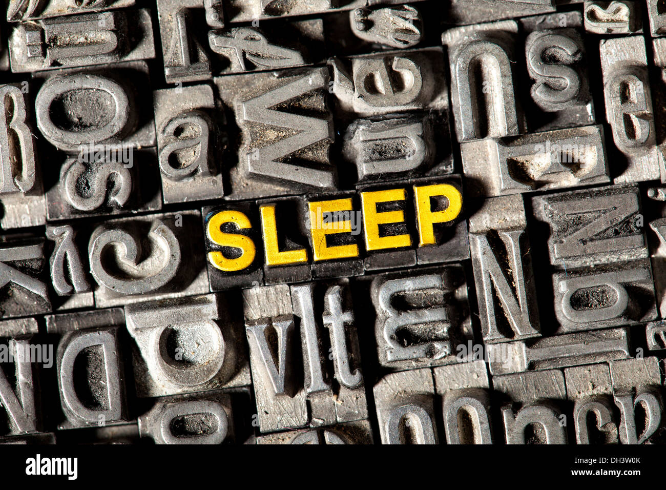 Word sleep hi-res stock photography and images - Alamy