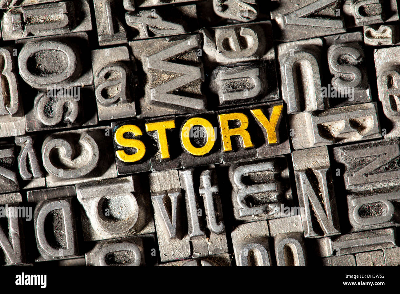 Story word hi-res stock photography and images - Alamy