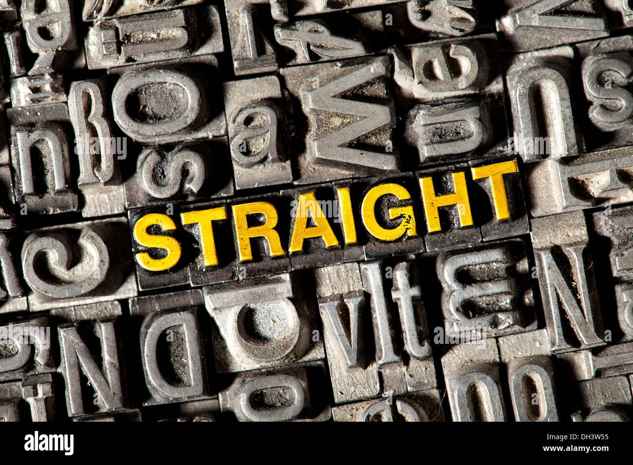 Straight letter hi-res stock photography and images - Alamy