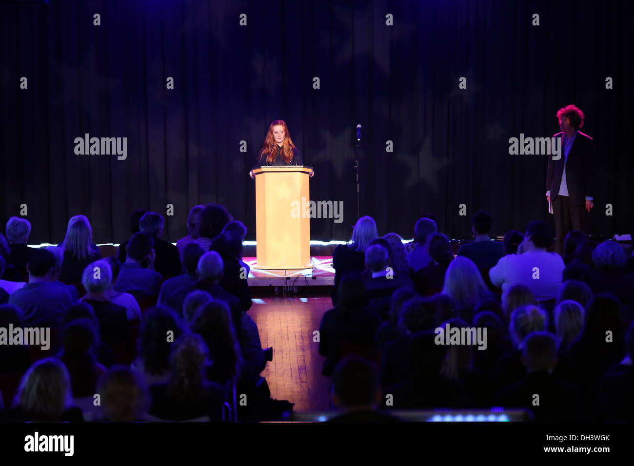 National Poetry Day 2012, The Clore Ballroom at Royal Festival Hall ...