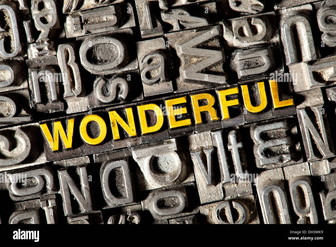 Wonderful word hi-res stock photography and images - Alamy