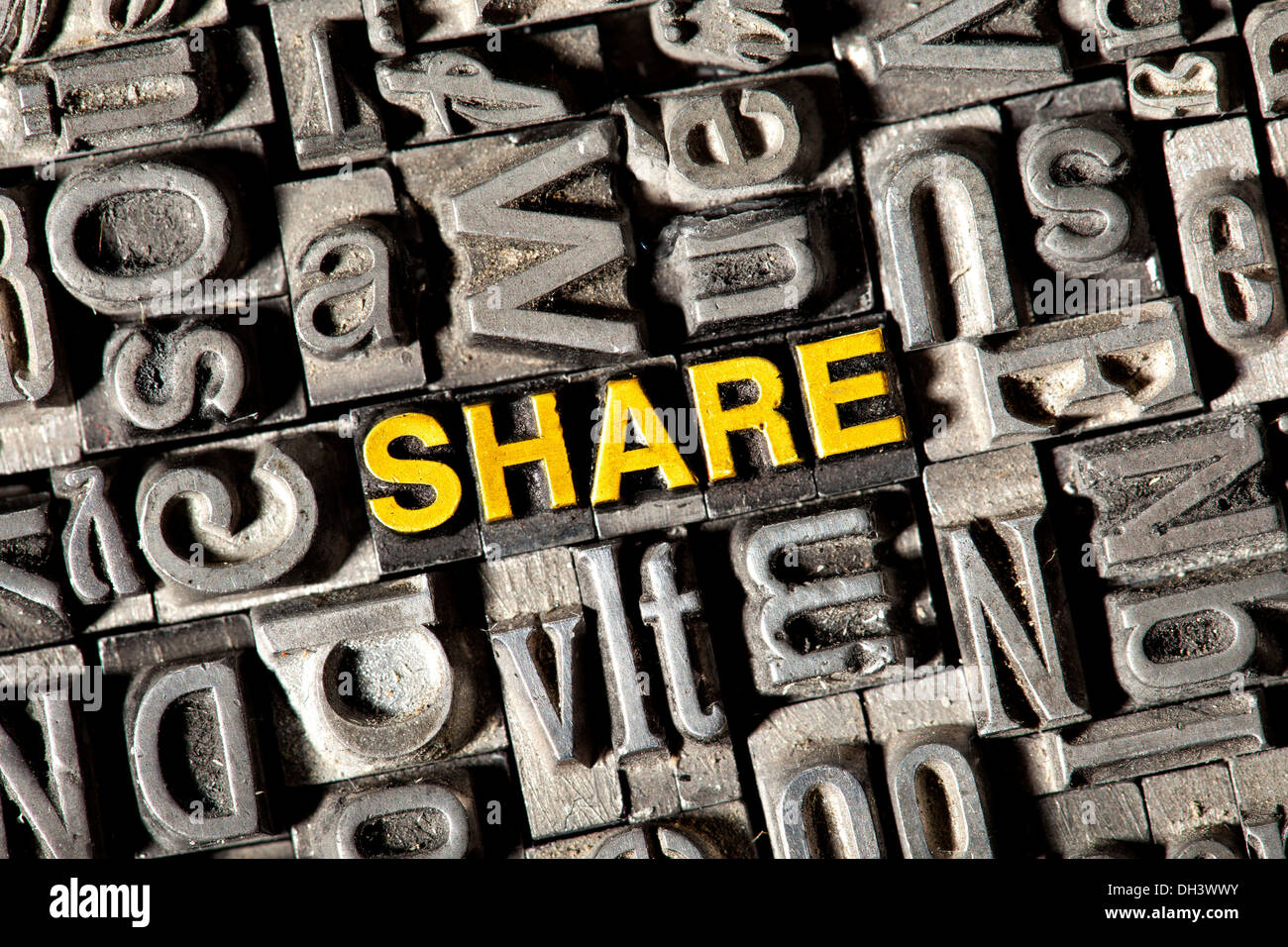 Share word hi-res stock photography and images - Alamy