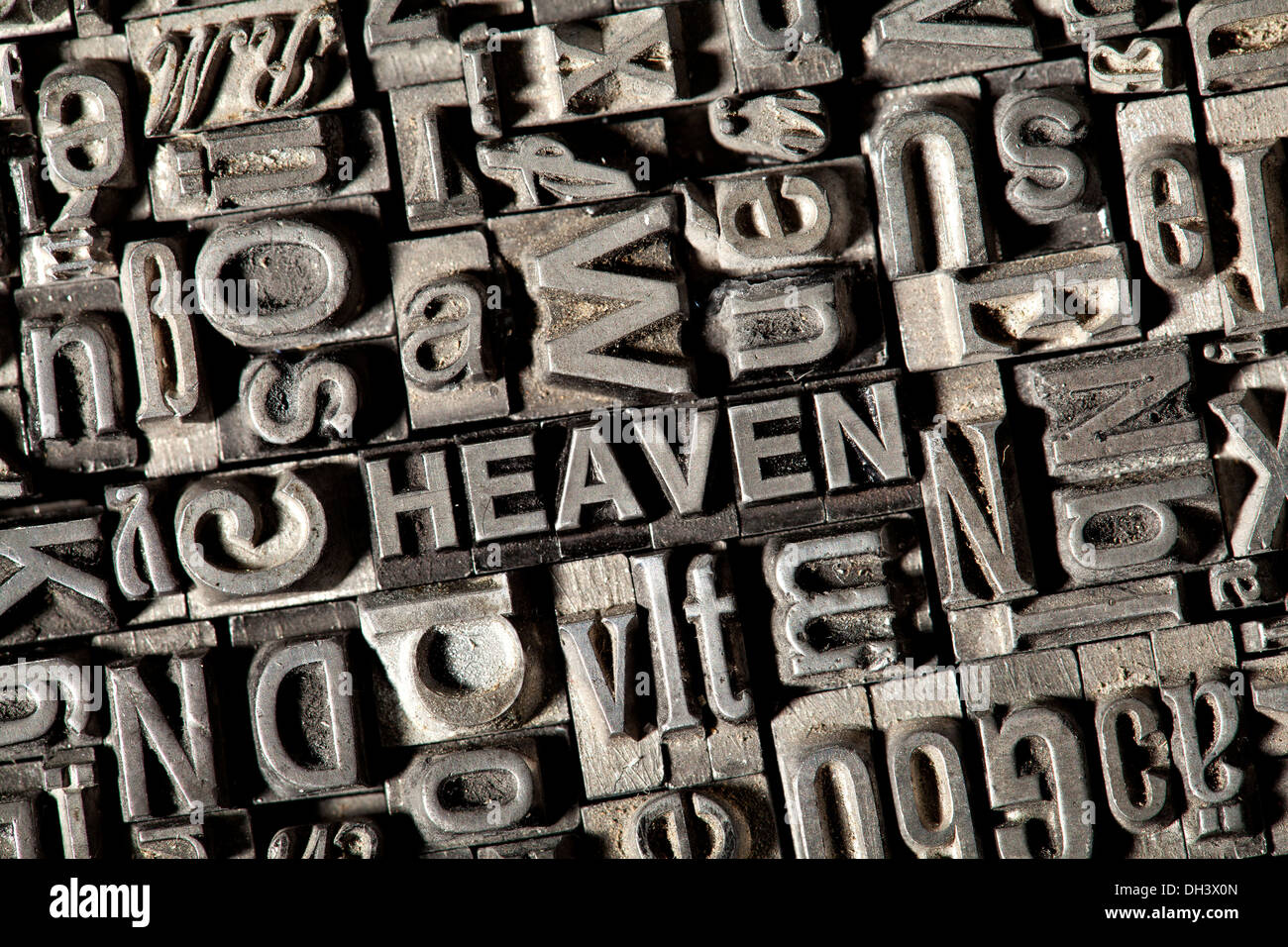 Heaven word hi-res stock photography and images - Alamy