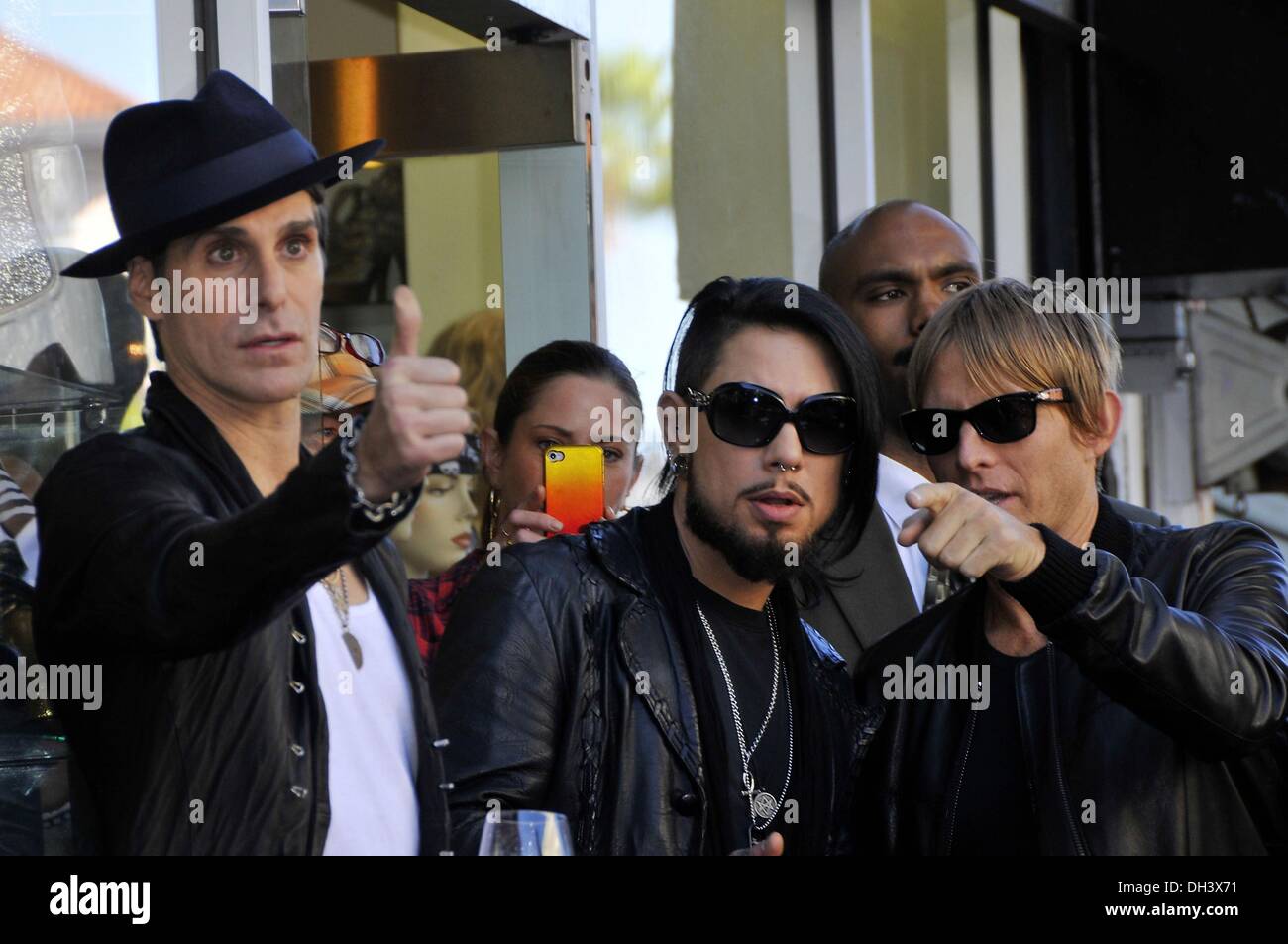 Los Angeles, CA, USA. 30th Oct, 2013. Perry Farrell, Dave Navarro ...