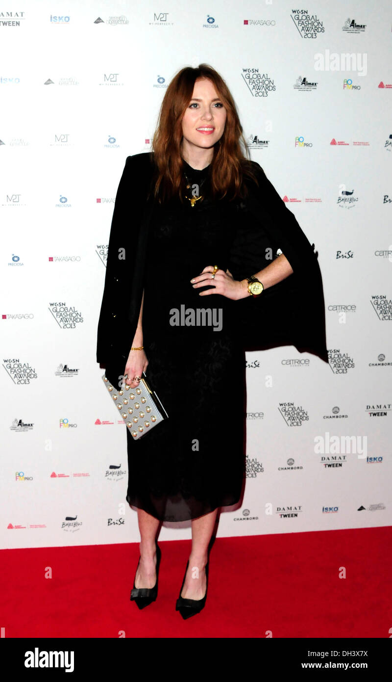 London, UK. 30th Oct, 2013. Angela Scanlon attends the WGSN Global ...