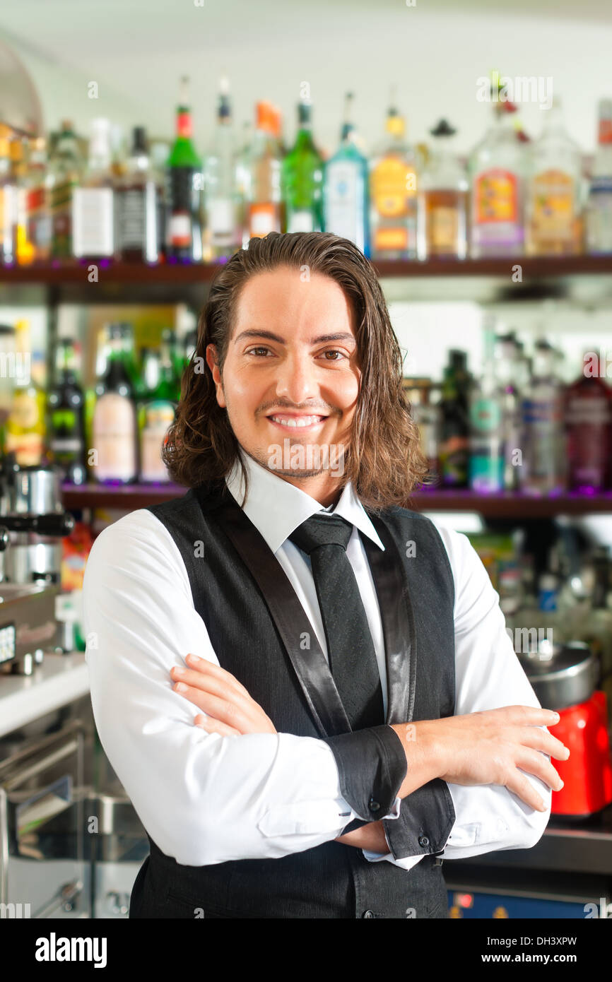 Italy cafe bar man hi-res stock photography and images - Alamy