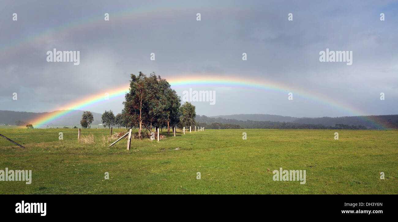 Double rainbow australia hi-res stock photography and images - Alamy